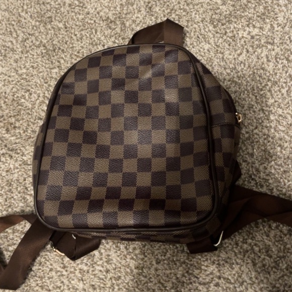 Bags | Checkered Mini Backpack For Any Age | Poshmark